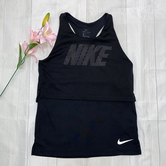 Nike | Shirts & Tops | Nike Girls Graphic Training Tank L 32 | Poshmark